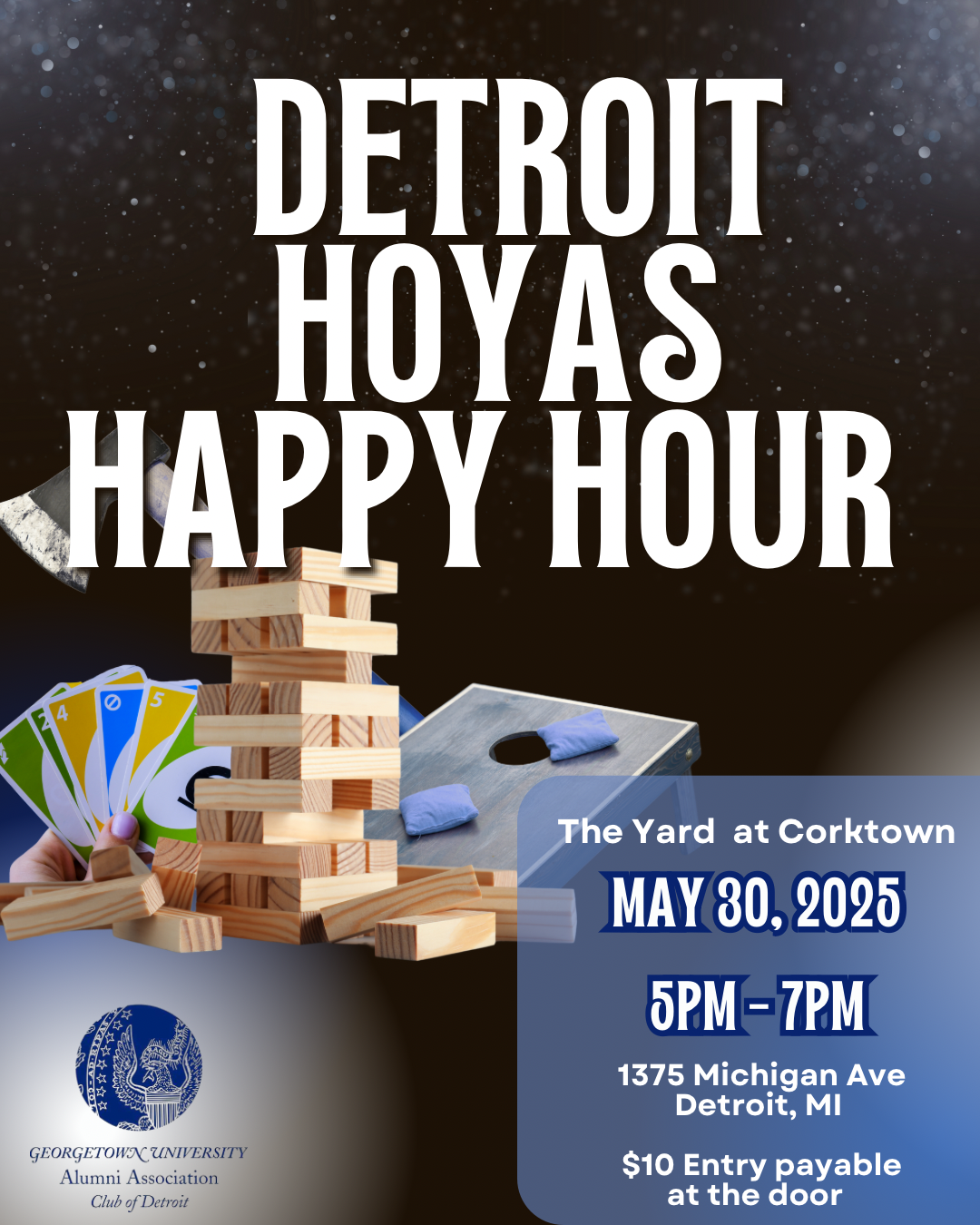 Club of Detroit: May Happy Hour - Georgetown Alumni
